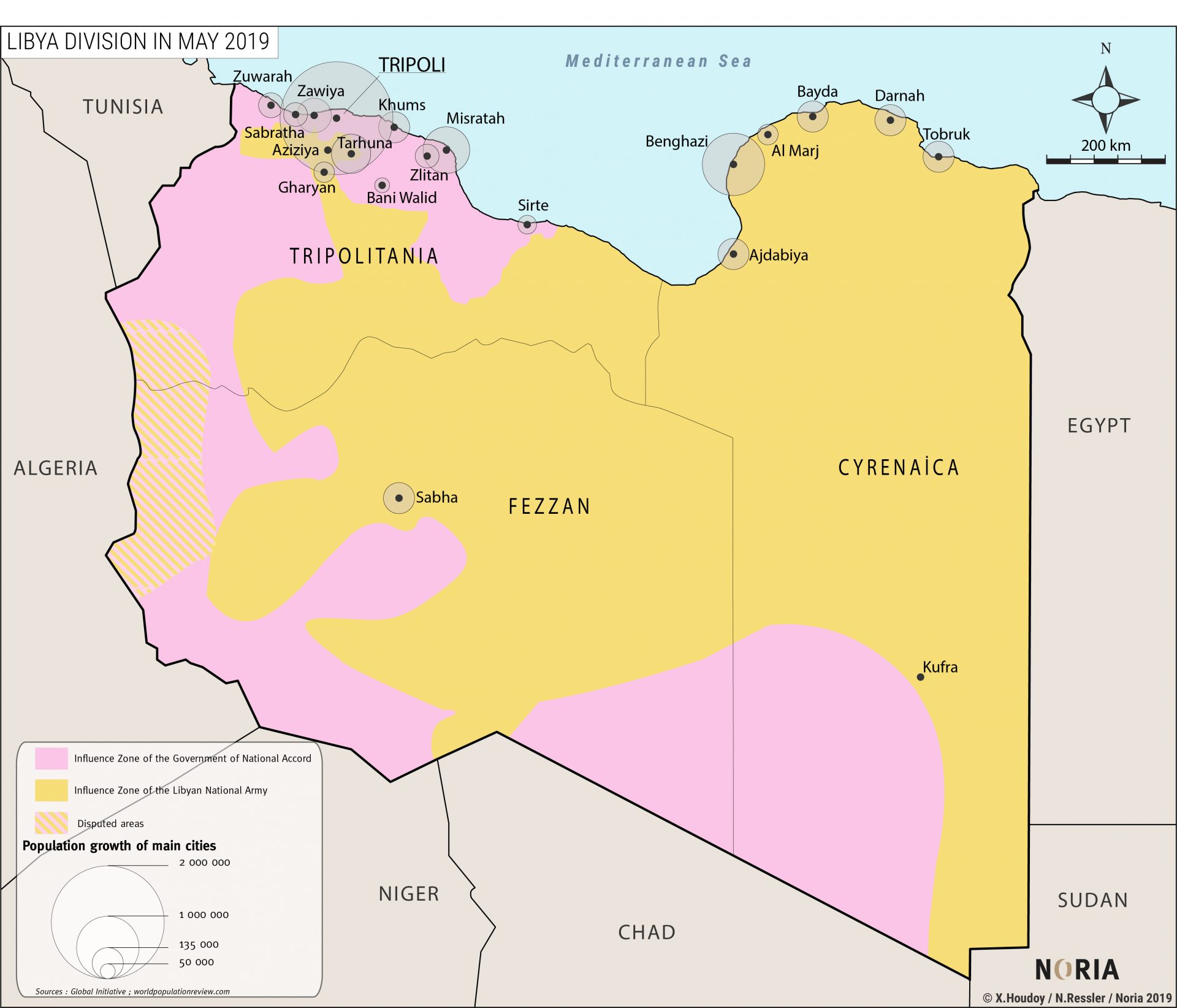 Libya's Territorial and Institutional Division - Noria Research